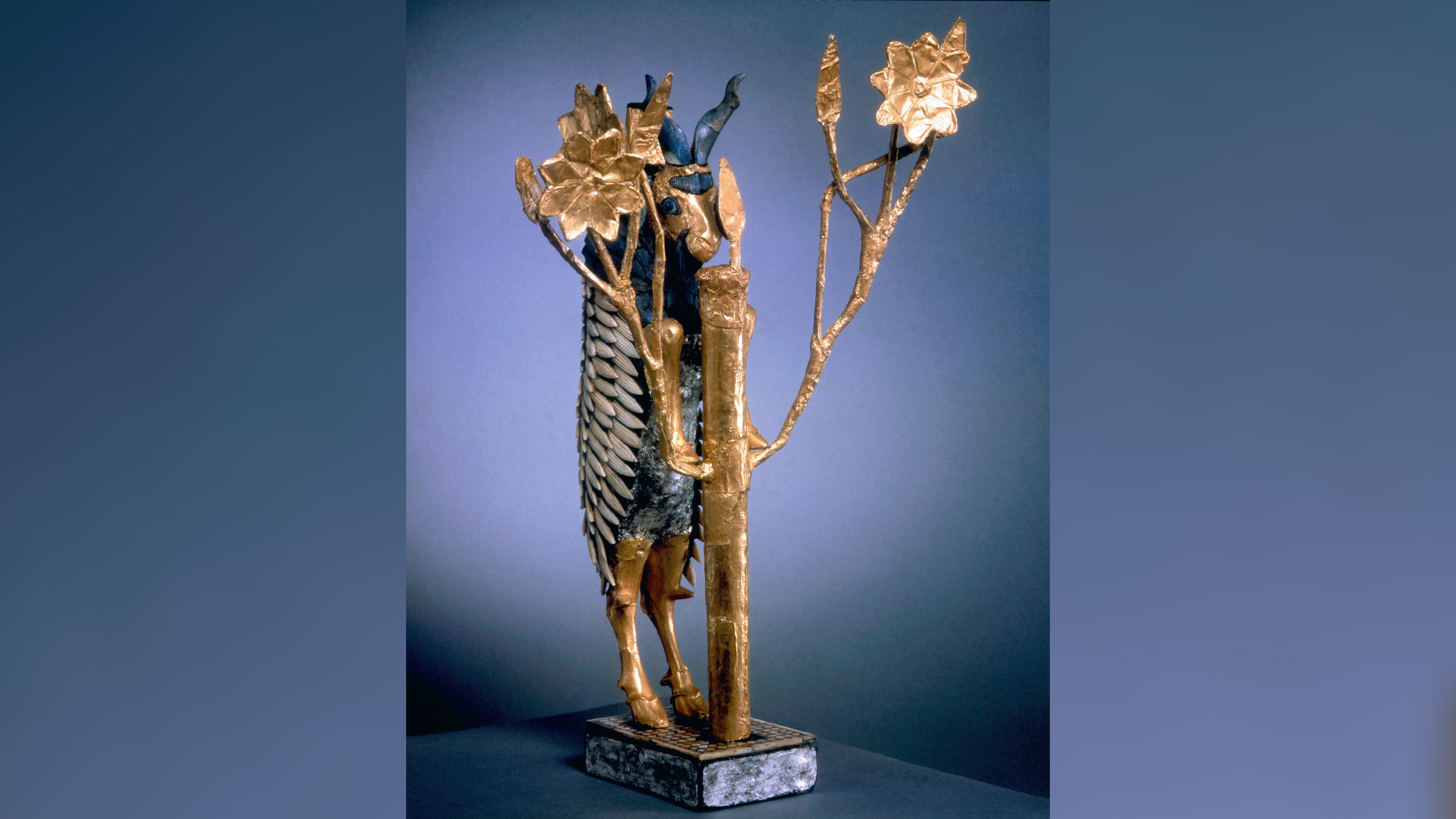 Ram in the Thicket: A 4,500-year-old gold statue from the royal ...