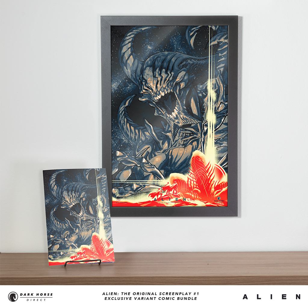 Check out the original Alien Xenomorph in Dark Horse’s comic book ...