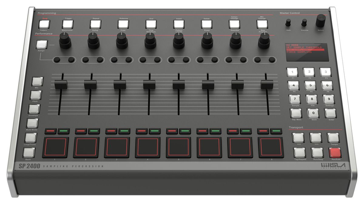 The EMU-style SP 2400 drum sampler is coming on nicely, and can be pre ...