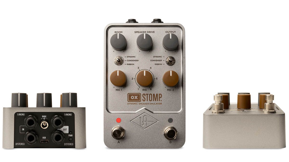 UAFX OX Stomp Dynamic Speaker Emulator review | Guitar World