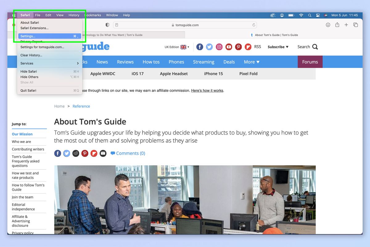 How to Inspect Element on Safari for Mac | Tom's Guide