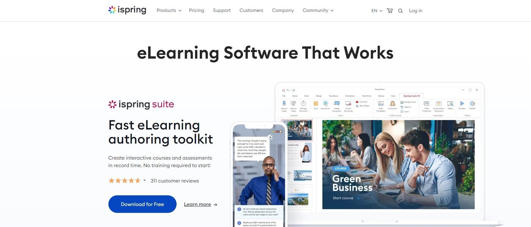 iSpring Solutions review | TechRadar