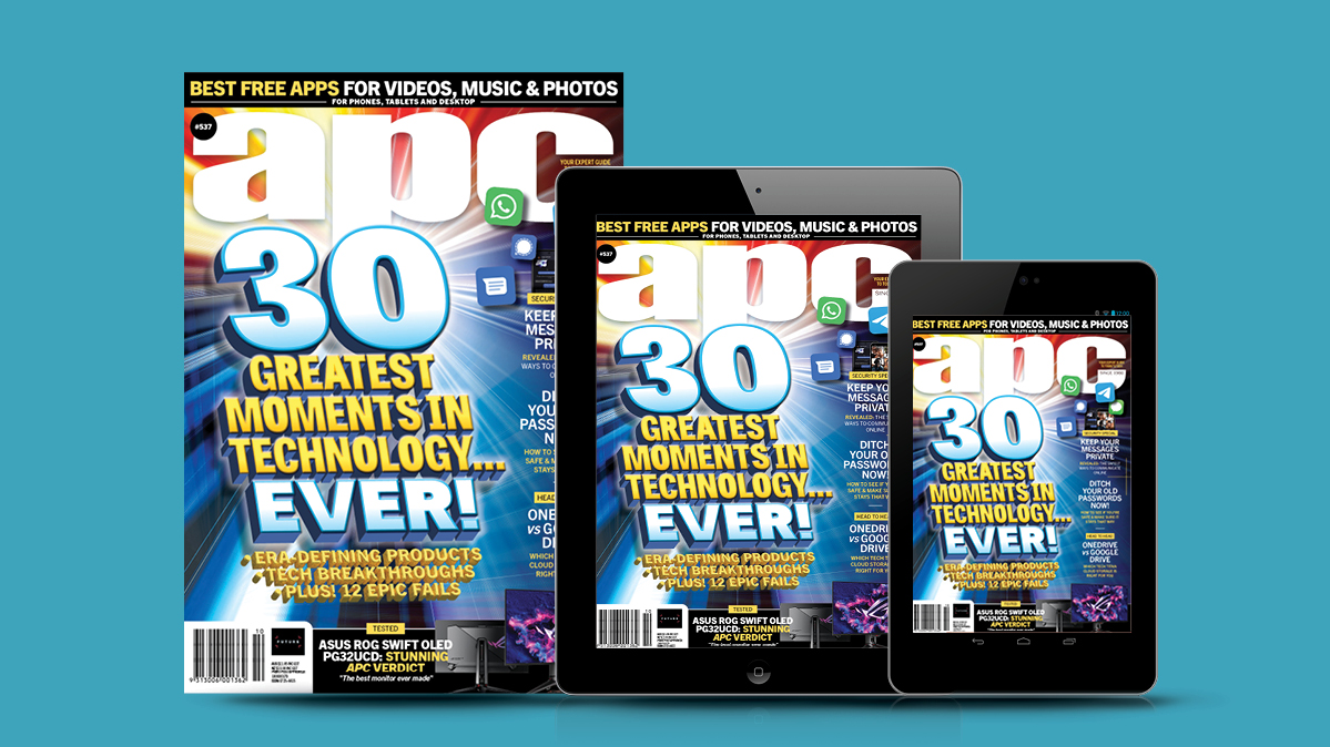 APC issue 537 is on sale now! | TechRadar