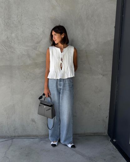 5 Pretty Top Styles to Wear With Jeans This Spring | Who What Wear