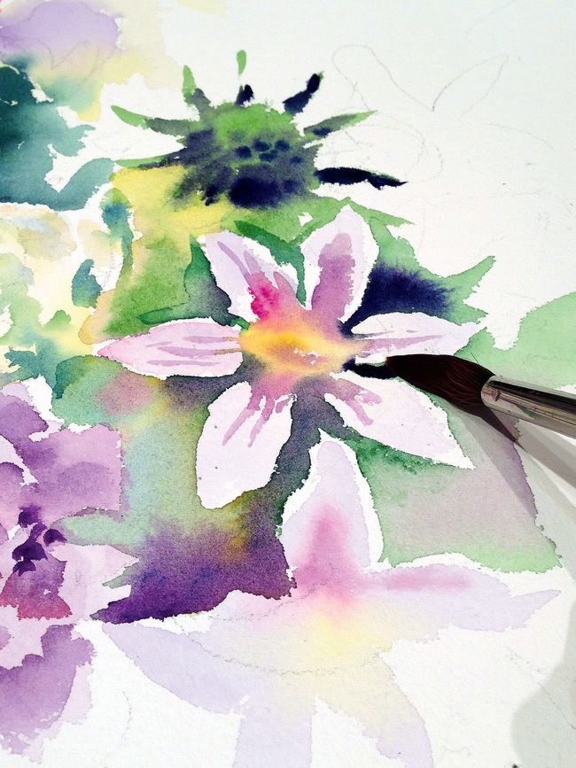 Master wet-in-wet watercolour painting | Creative Bloq