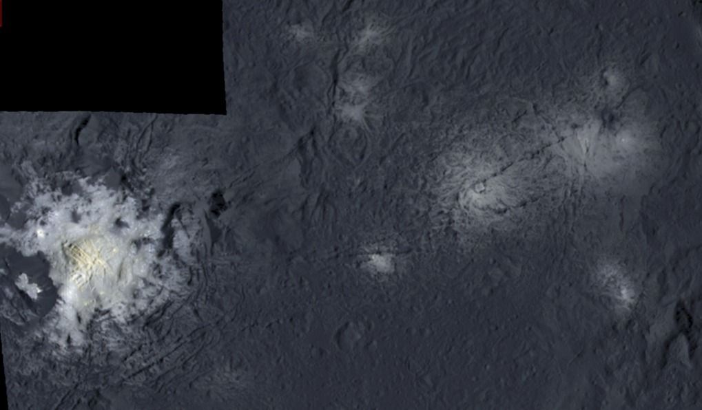 Briny Ice Oozes in Dwarf Planet Ceres' Ice Volcanoes | Space