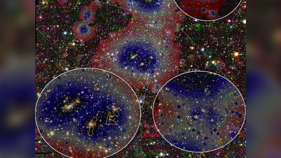 Gargantuan chunk of 'cosmic web' discovered. It's 50 million light ...