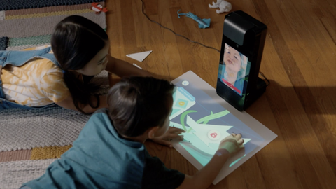 Amazon Glow lets your kids connect and play games with relatives ...