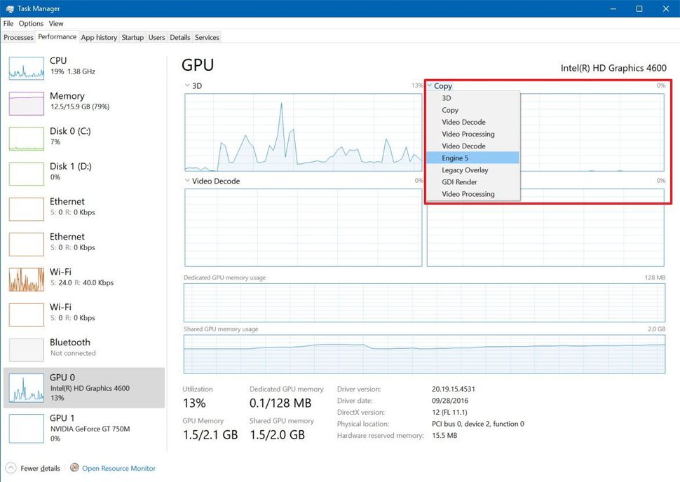 How To Track Gpu Performance On Fall Creators Update Windows Central