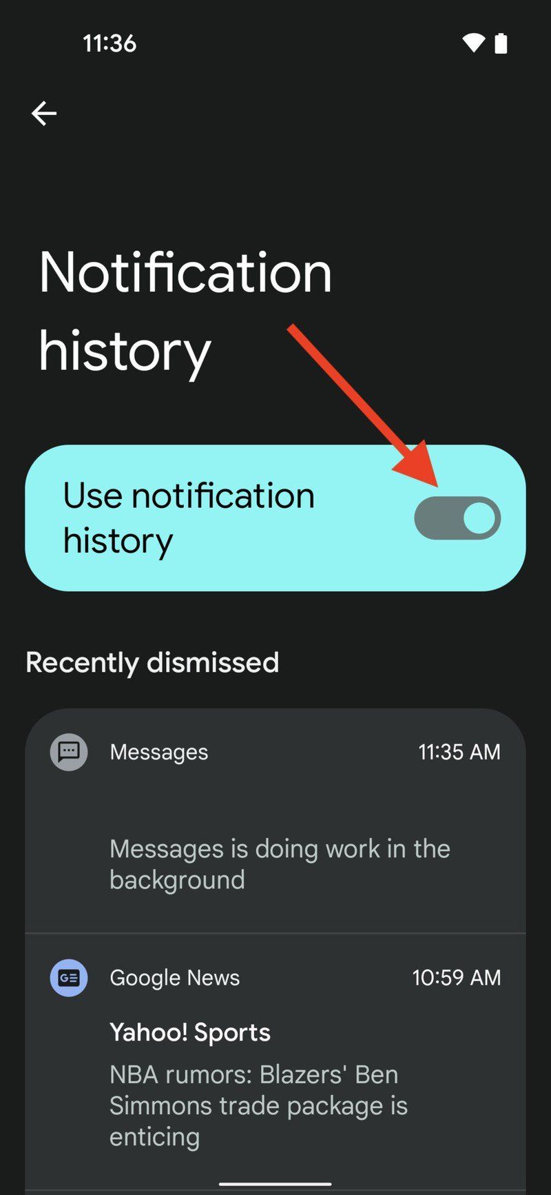 How to view your Android notification history | Android Central
