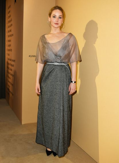 Jennifer Lawrence Wore the Perfect Starter Watch in Paris | Who What Wear