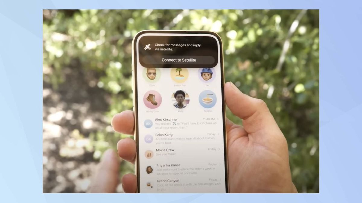 iOS 18 lets you send messages via satellite — here's how it works | Tom's Guide