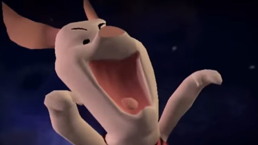 This retro Piglet game is a Hundred Acre Hellscape | Creative Bloq