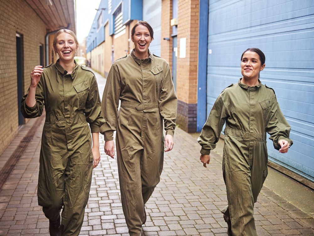 Here Come The Army Girls! | Marie Claire UK