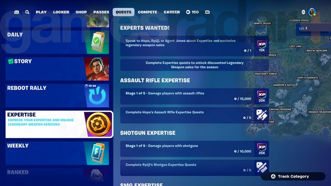 Fortnite Quests in Chapter 6 Season 1 | GamesRadar+