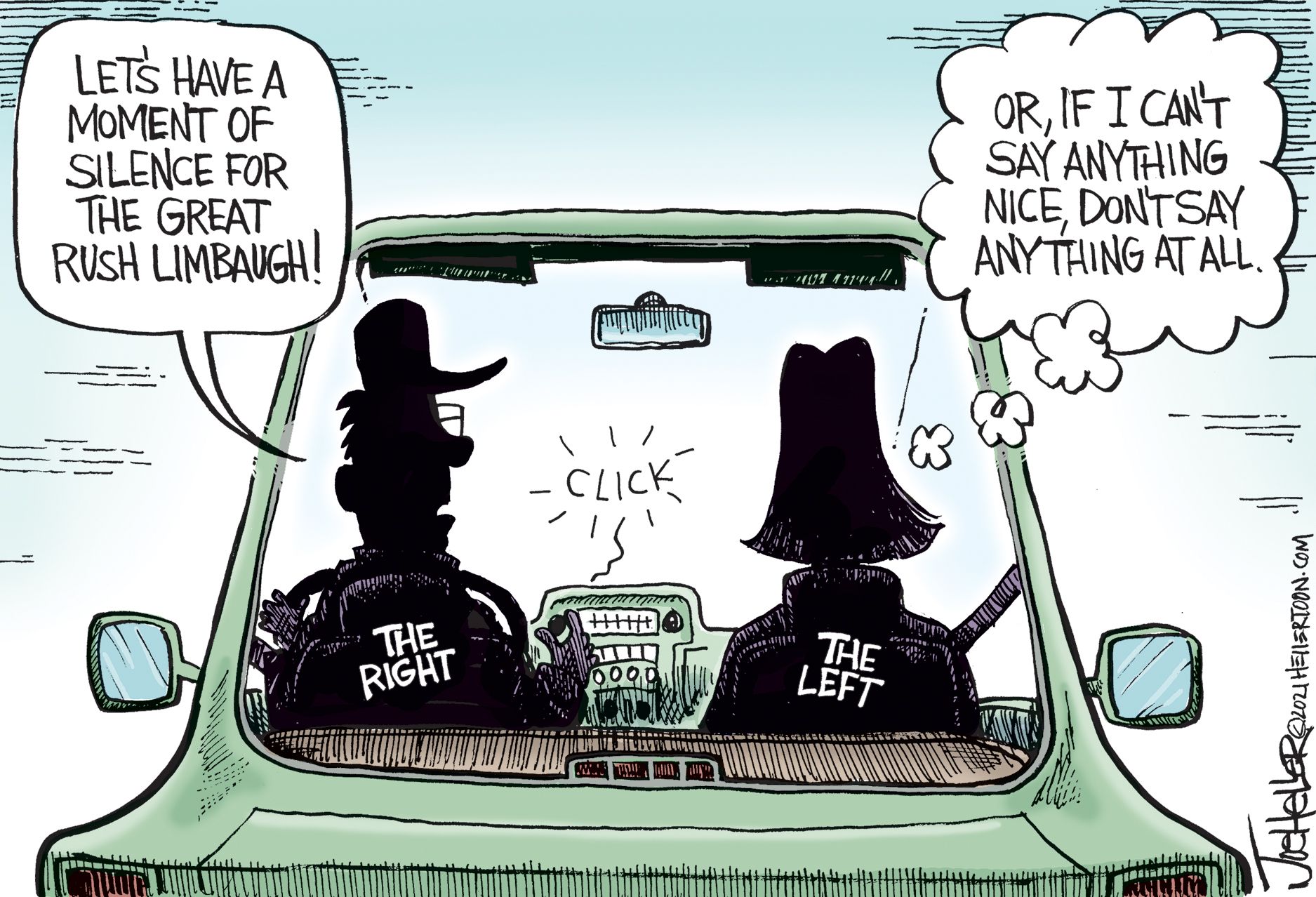 Editorial Cartoon U.S. rush limbaugh rip | The Week