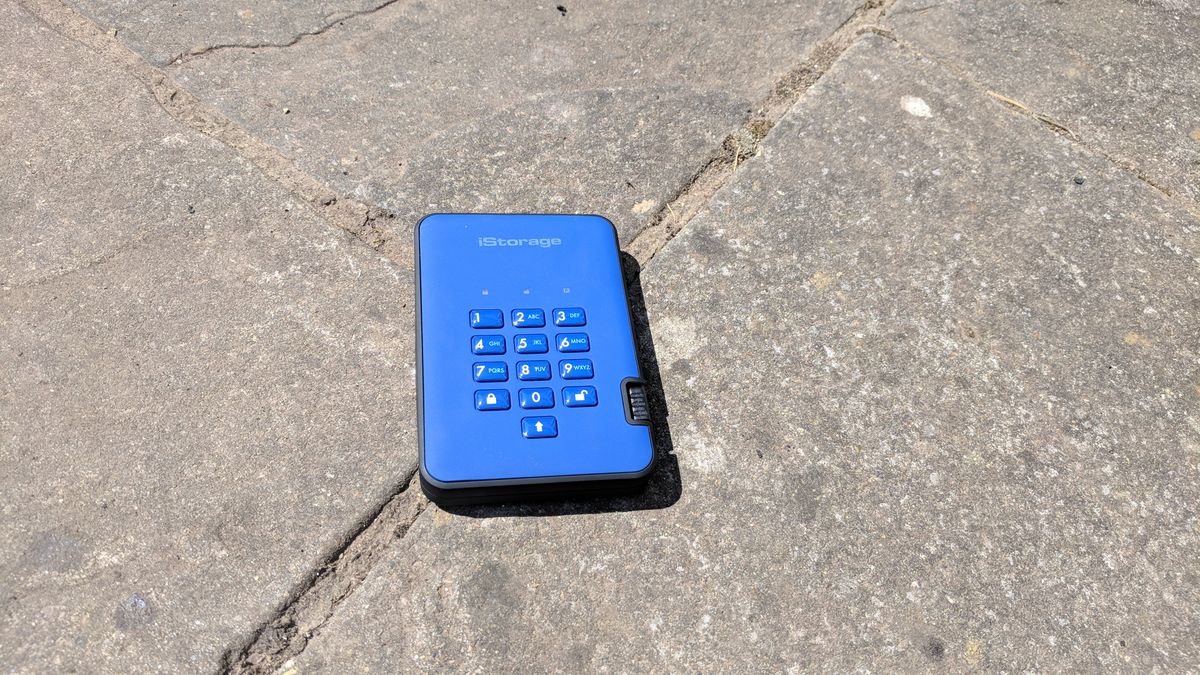 iStorage Diskashur 2 external secure hard disk drive review | TechRadar