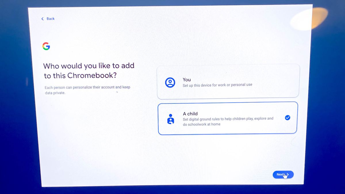 How to set up a Chromebook for your kid | Laptop Mag