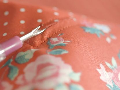 How to sew a zip on a cushion cover | Woman & Home