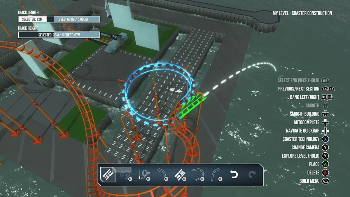 ScreamRide review: Build, ride, and break roller coasters in this Xbox ...