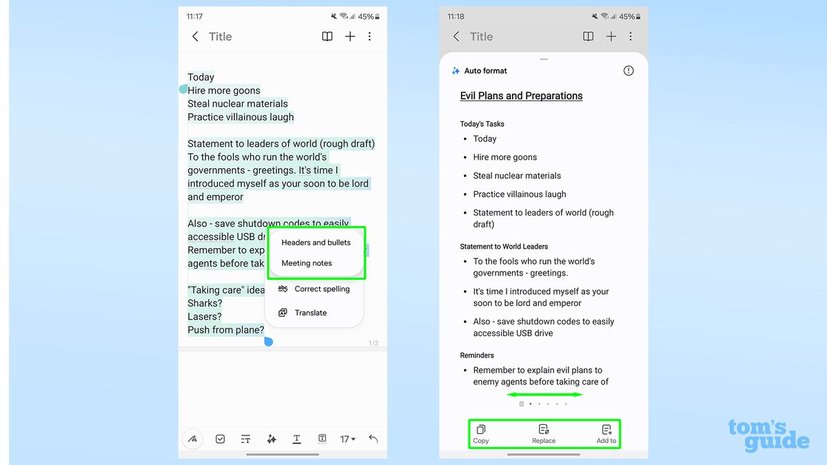 Samsung Galaxy AI has supercharged the Notes app on Galaxy S24 — how to ...