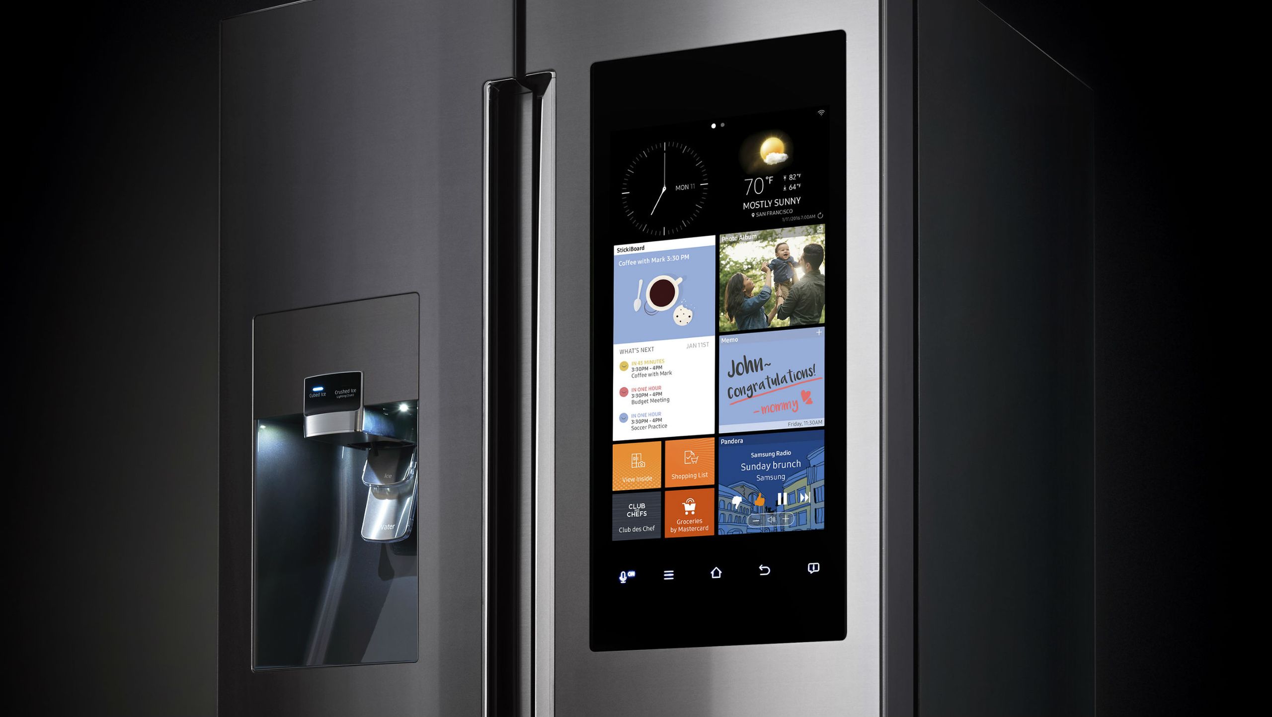 Samsung Family Hub: Do you really need a 21-inch touchscreen fridge ...