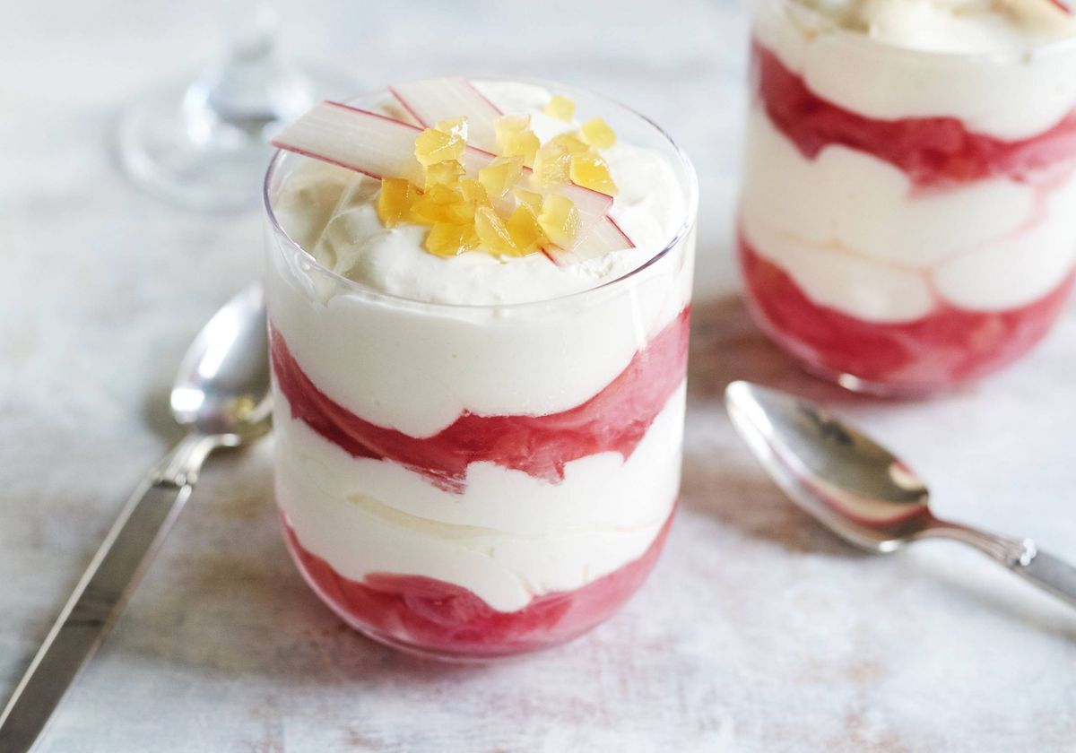 Rhubarb Syllabub | Dessert Recipes | GoodtoKnow