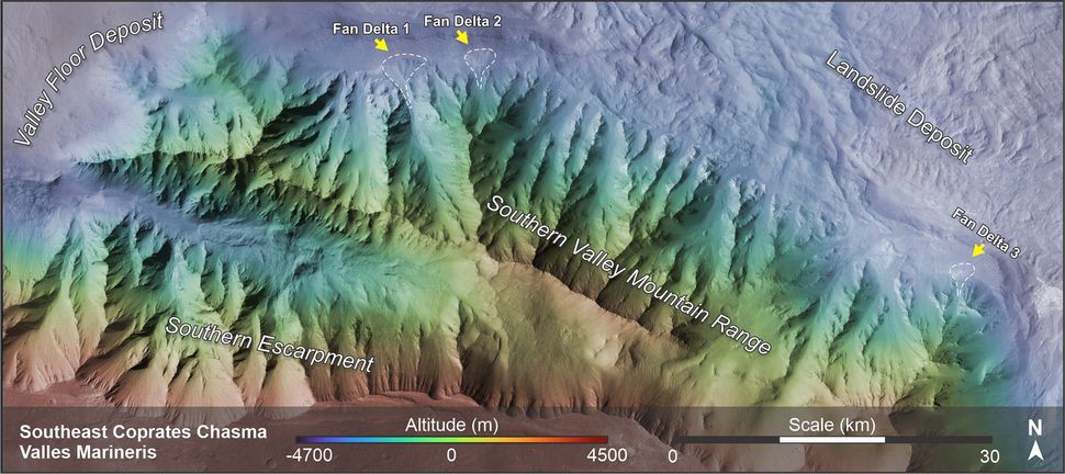 Was the Red Planet once blue? New evidence points to an ancient ocean ...
