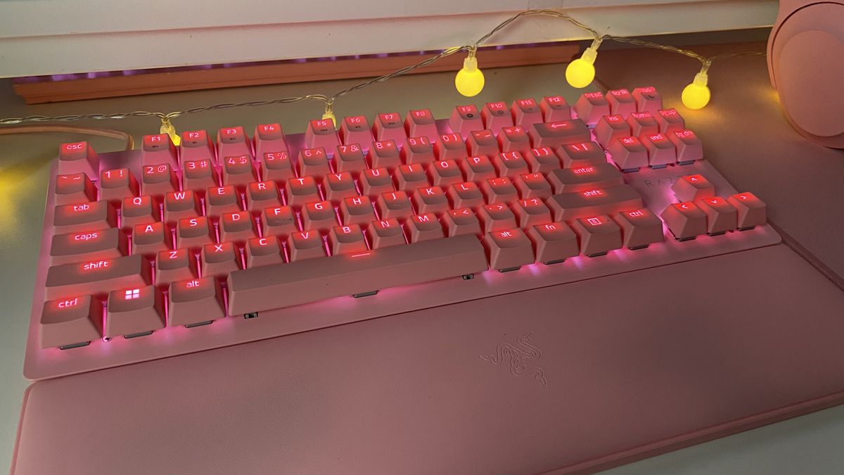 Pink peripherals have taken over my setup and I never want to go back ...