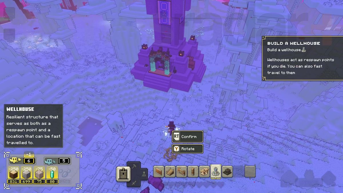 How to fast travel in Minecraft Legends | GamesRadar+