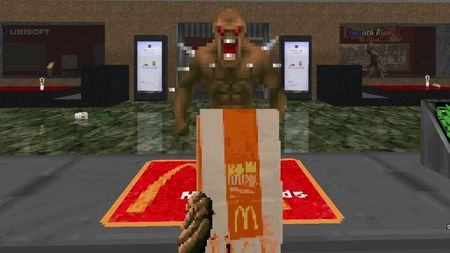 Here's Doom running on 100 pounds of moldy potatoes | PC Gamer