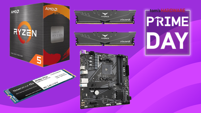 Ryzen 5 5600X combo deal for $194 includes RAM, mobo, and SSD — build a ...
