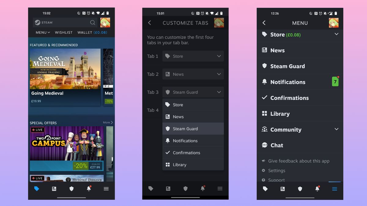 Steam's new mobile app is a big improvement, despite UI annoyances | PC ...