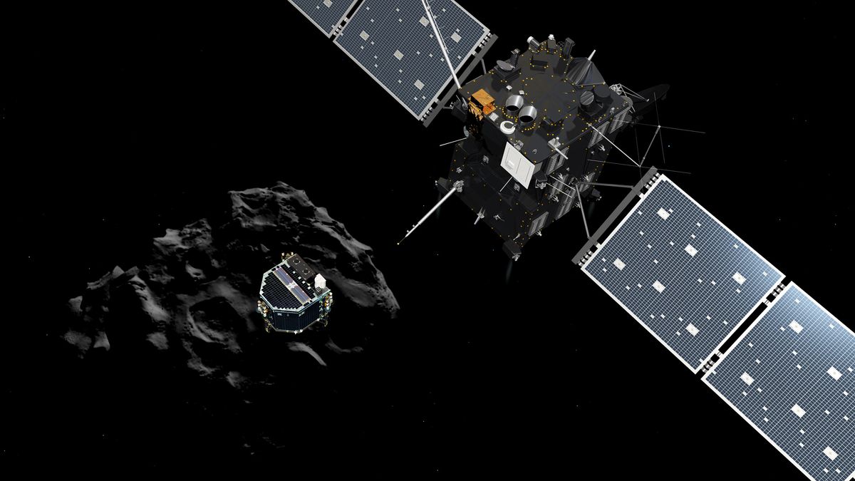 Comet-Chasing Rosetta Spacecraft Releases Probe for Epic Landing ...