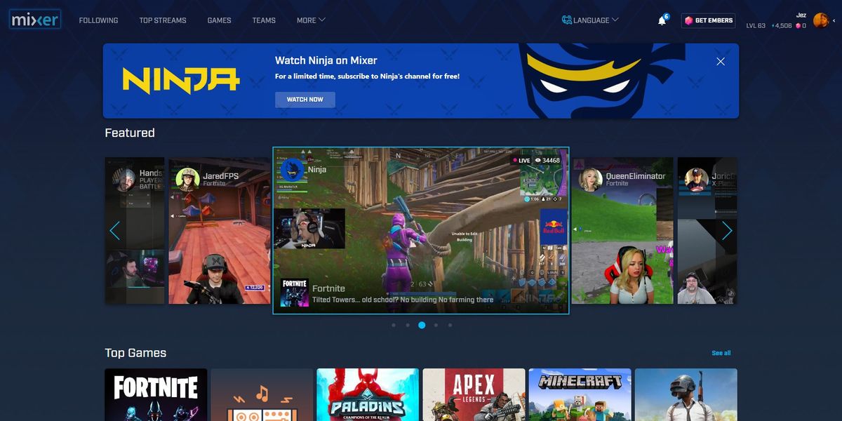 What do Mixer streamers have to say about Ninja joining their platform ...