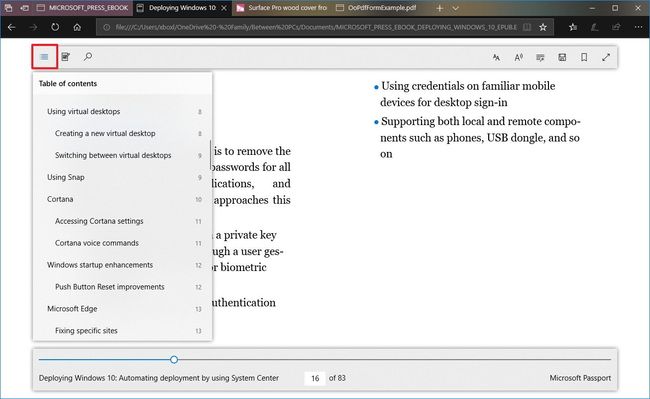 How to use Microsoft Edge's reading features in Windows 10 April 2018 ...