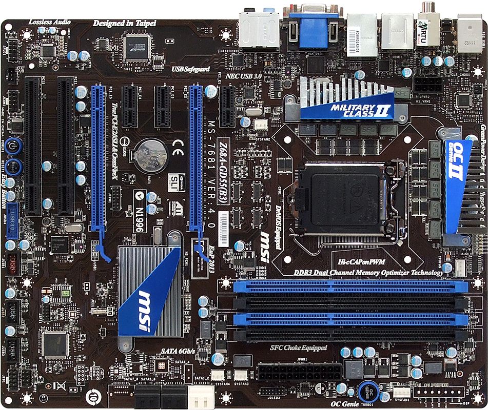 MSI Z68A-GD55 - From $100 To $160: Five Z68-Based Boards, Compared ...