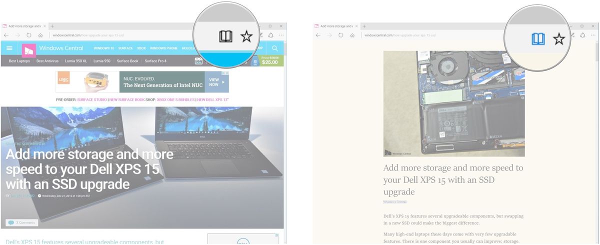 How to enable and customize reading view in Edge for Windows 10 ...