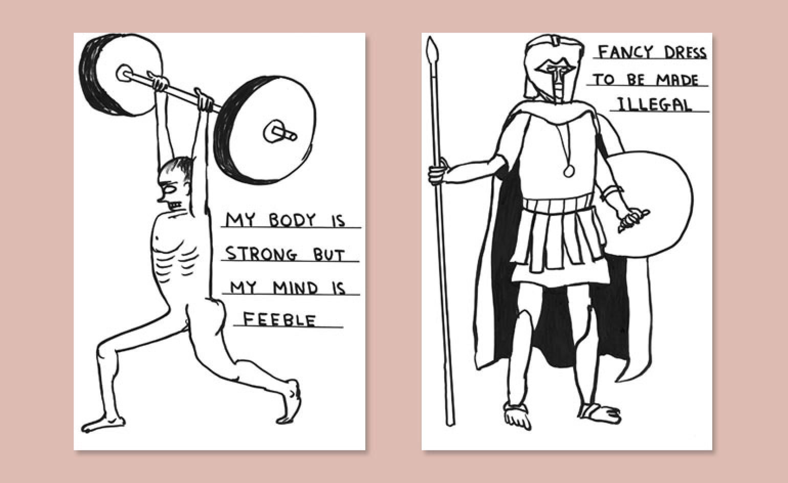 Artist David Shrigley turns Sketch's Gallery restaurant into a work of ...