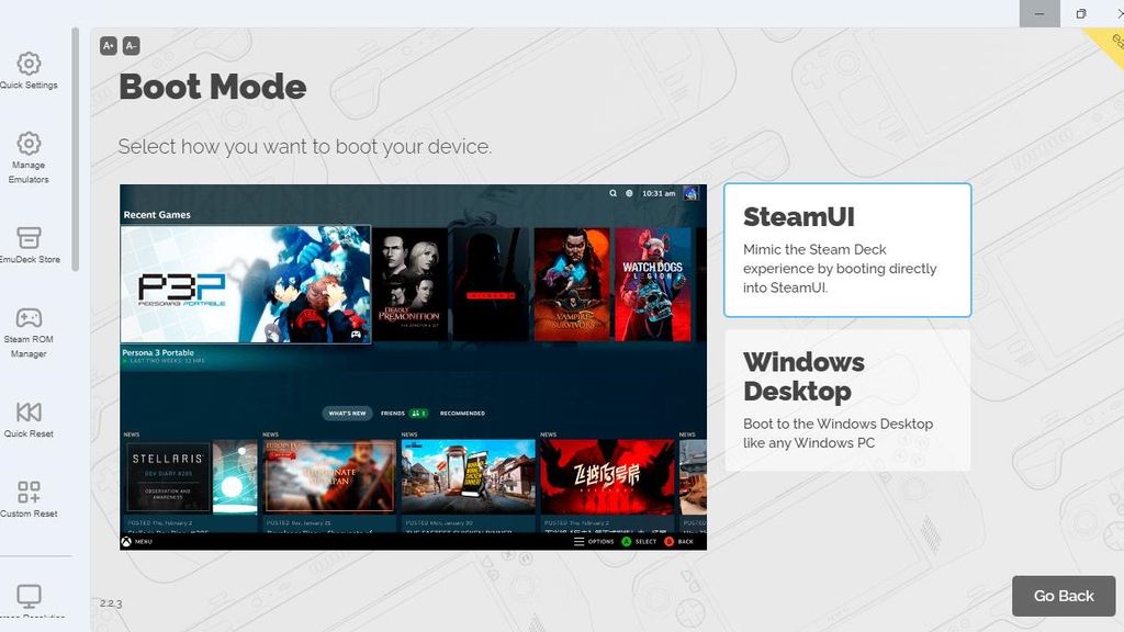 How to boot the ASUS ROG Ally to SteamUI with EmuDeck | Windows Central