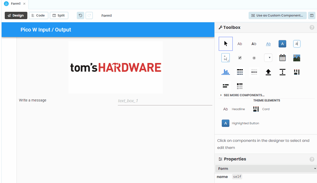 How To Build a Raspberry Pi Pico W Web App With Anvil | Tom's Hardware