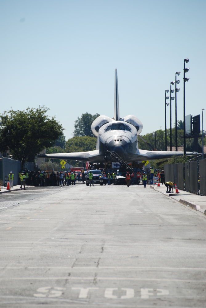 Photos: Shuttle Endeavour Arrives at Its L.A. Museum Home: Page 3 | Space