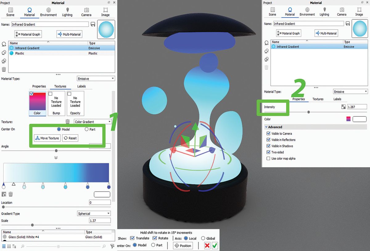 How to create a lava lamp with KeyShot | Creative Bloq
