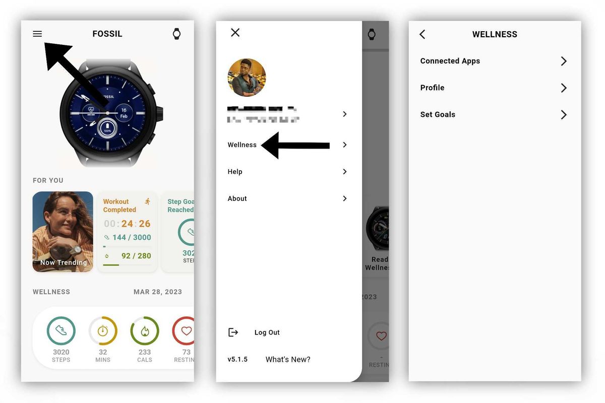 How to use Fossil's Wellness app | Android Central