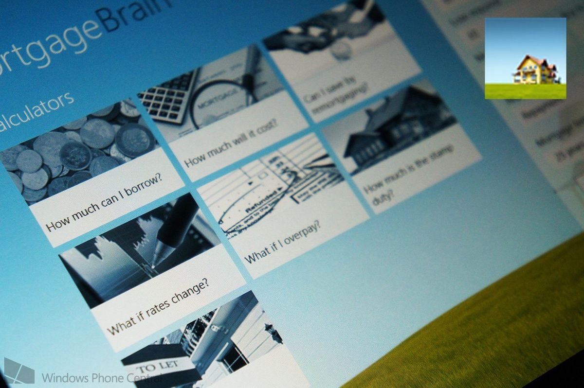 Mortgage Brain UK launches official Windows 8 app | Windows Central