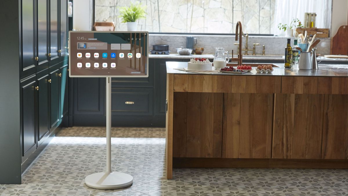 LG's weird new TV rolls, rotates and comes with a built-in battery ...