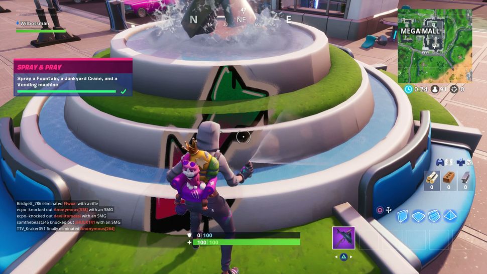 Where to Spray a Fountain, a Junkyard Crane, and a Vending Machine in ...