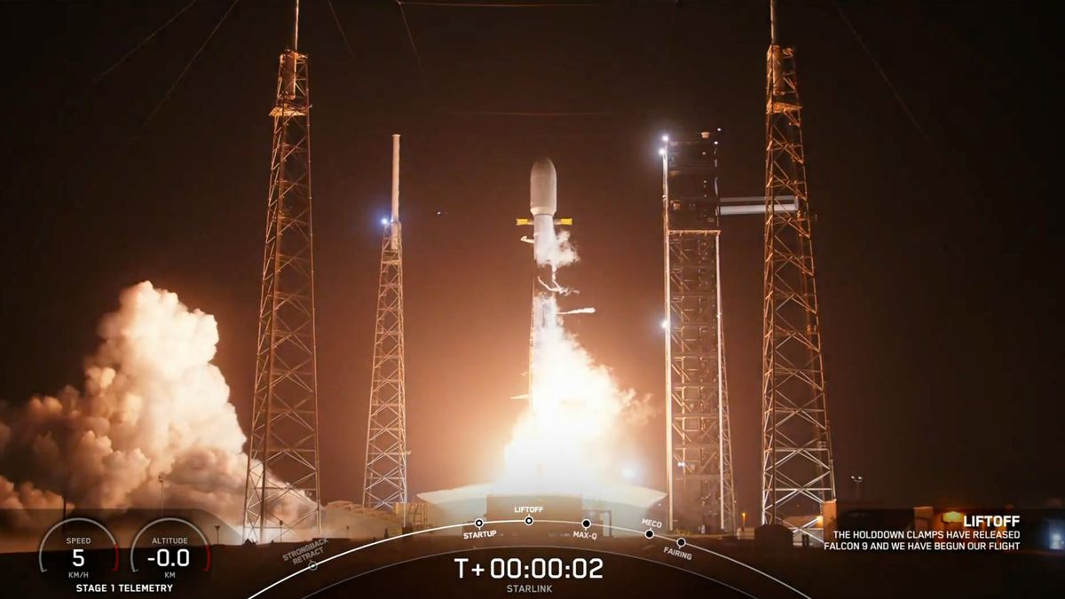 SpaceX launches 250th Starlink satellite mission, lands rocket at sea (photos) | Space