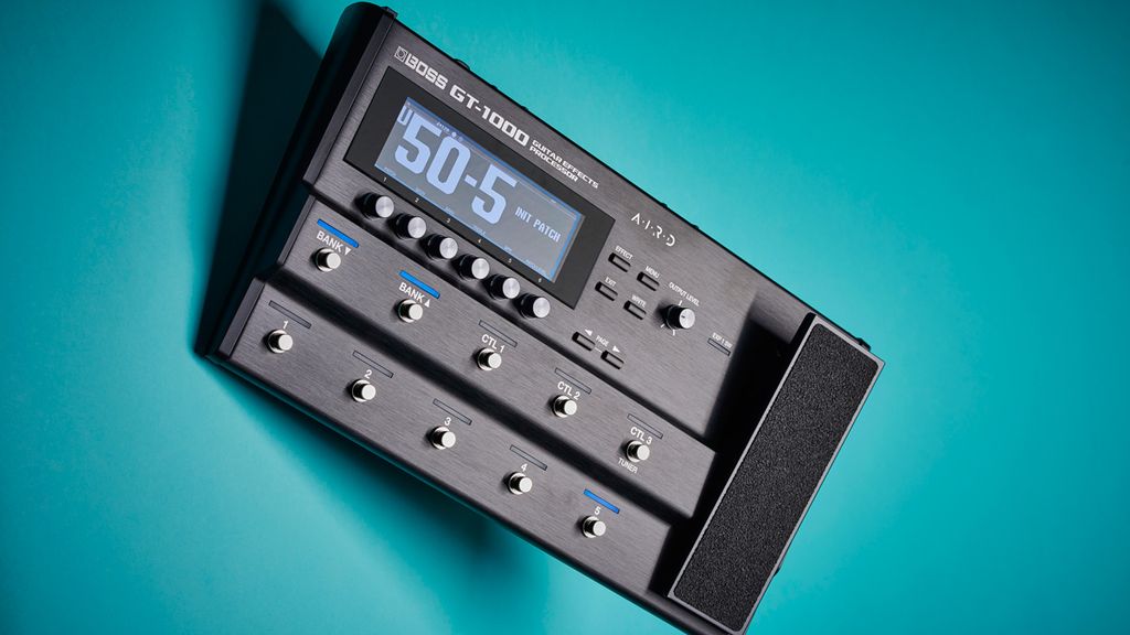Boss GT-1000 Guitar Effects Processor review | MusicRadar