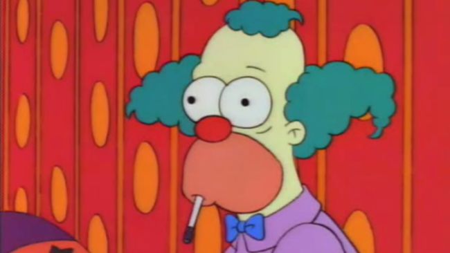 The Simpsons originally planned to film a live-action Krusty the Clown ...